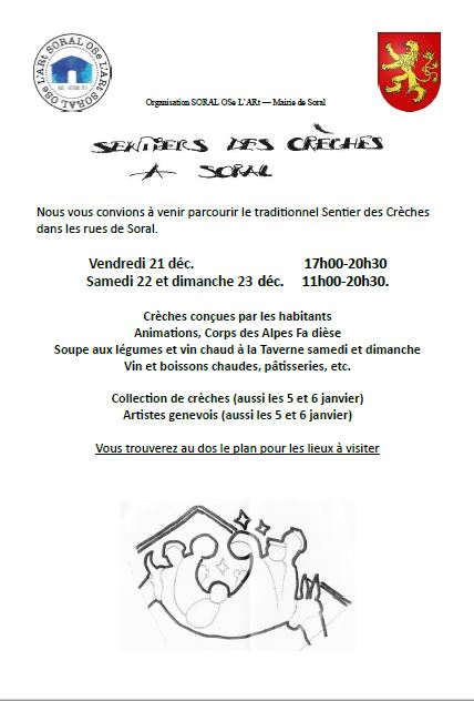 Sentier des crèches à Soral — Commune de Laconnex • Canton de Genève